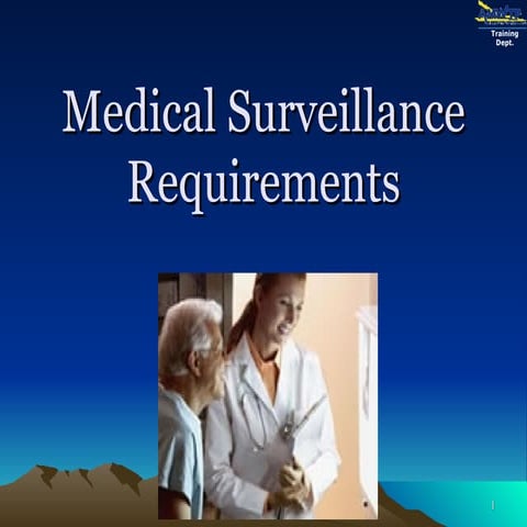 Hazwoper Medical Surveillance | PPT