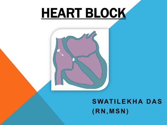 Alok Kumar (Grp 09) Sem 09 Types Of Heart Block.pptx | Heart and ...