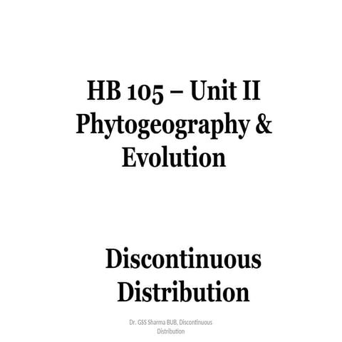 HB105 - 2 - Discontinuous Distribution (uploaded to Scribd).ppt