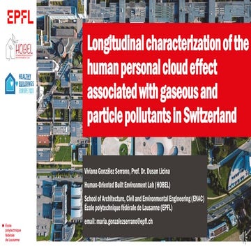 Longitudinal characterization of the human personal cloud effect ...