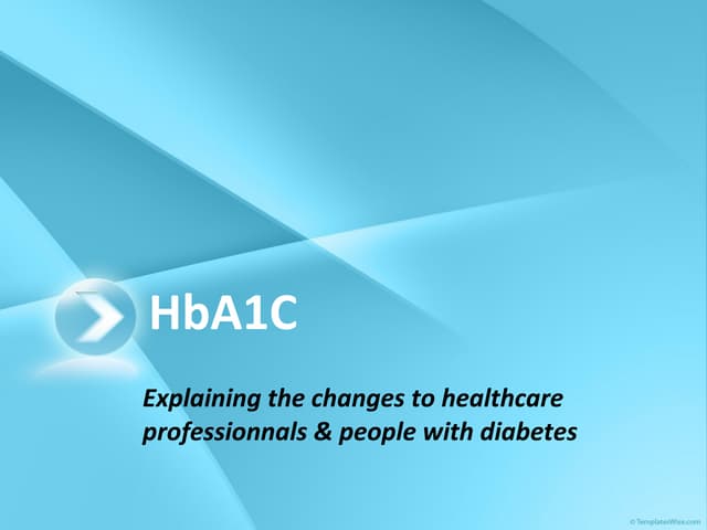 HbA1c seminar ppt.pptx