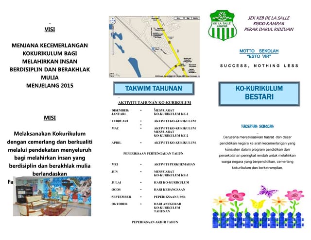 Bulletin brosur paud embun pagi | PDF