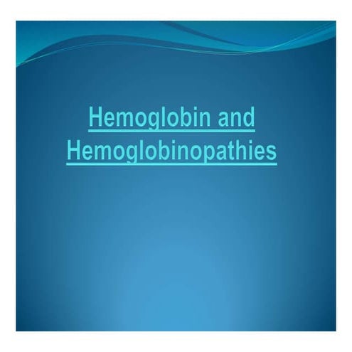 HB & Hemoglobinopathies.pdf1234567890223 | PDF