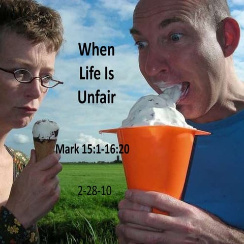 When Life Is Unfair | PPTX