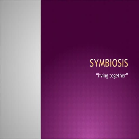 biology - community interactions | PPT