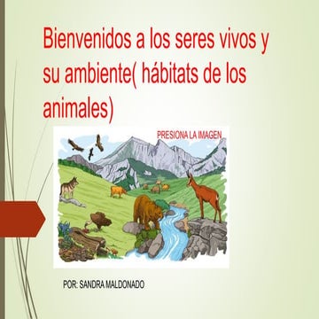 Hábitat de los animales | PPT