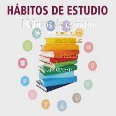 Habitos de estudio | PPTX