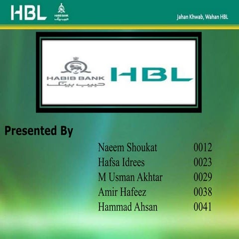 HBL | PPTX