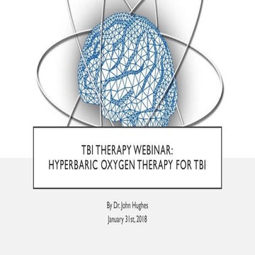 Hyperbaric Oxygen Therapy for TBI | PDF