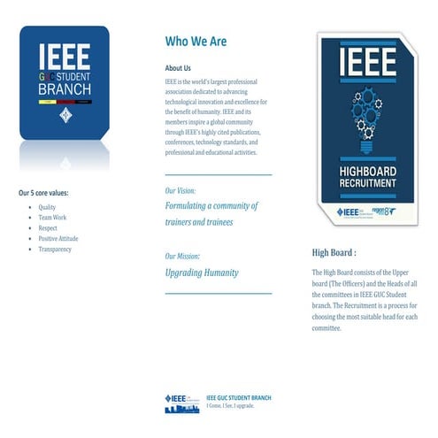 IEEE High Board Brochure | PDF