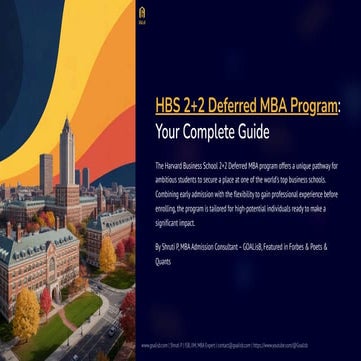 HBS-22-Deferred-MBA-Program-Your-Complete-Guide | PDF