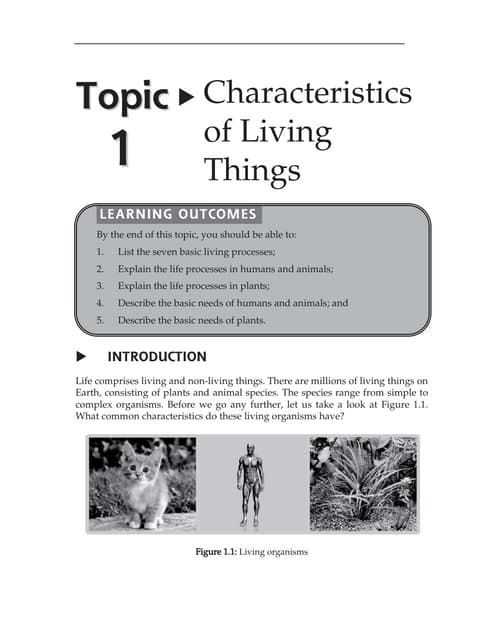 Living-Creatures-Exploring-Their-Characteristics.pdf 6th class science ...