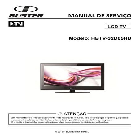 Hbuster hbtv 32-d05hd | PDF