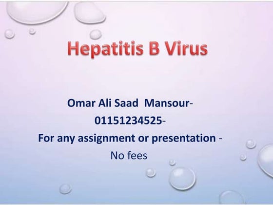 HEPATITIS C.pptx | Blood Disorders | Diseases and Conditions