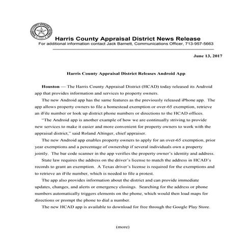 Montgomery county Appeals process overview | PDF