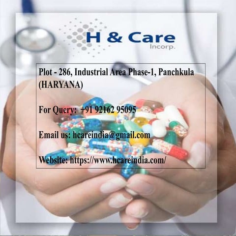 H & Care Incorp - PCD Pharma Franchise | PPTX