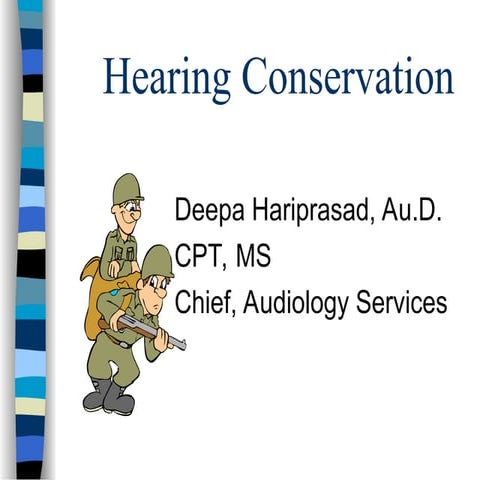 Hearing Conversation- A brief study on Hearing Loss | PPT
