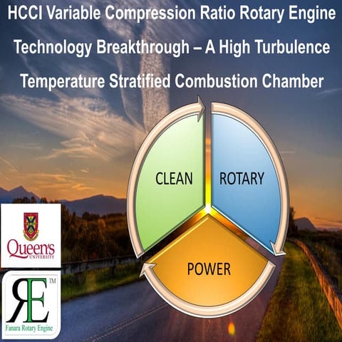 HCCI-VCR Rotary Engine Technical Paper | PDF