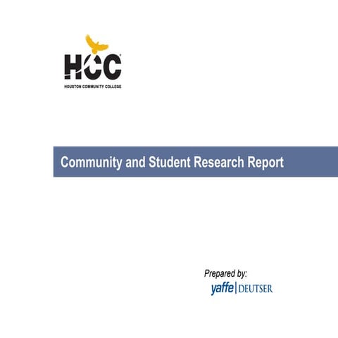 HCC Research Presentation | PPT | College Education | Education