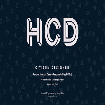 Citizen Designer 2nd Edition – HCD Meetup | PDF