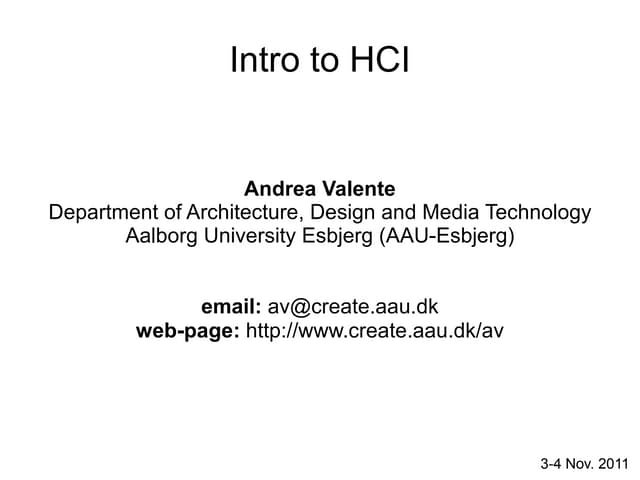 Hci Intro Task Ppt