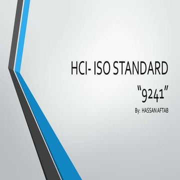 ISO Standard 9241 | PPTX