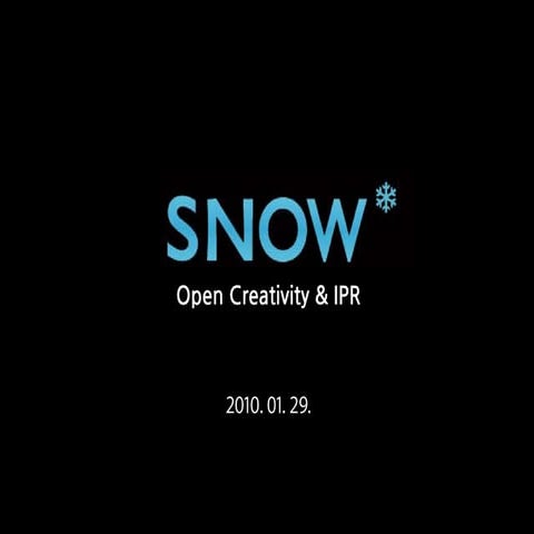 Hci2010 Ipr Snow 01 | PDF