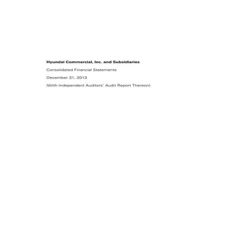 hyundai capital 2023 consolidated financial statements | PDF