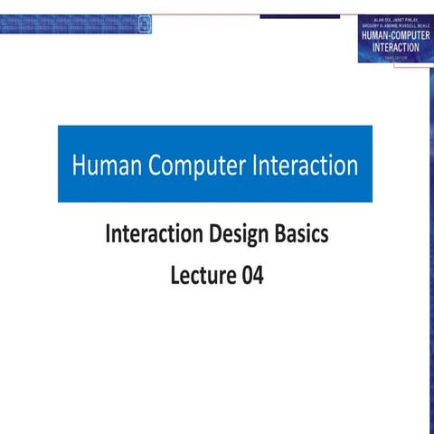Hci lec 4 | PPT