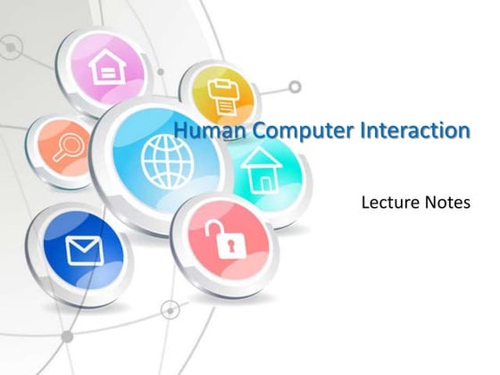 Human Computer Interaction (HCI) | PPTX | Computing | Technology & Computing