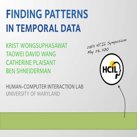 Finding Patterns in Temporal Data | PDF | Technology & Computing