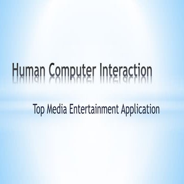 Hci presentation Final | PPTX