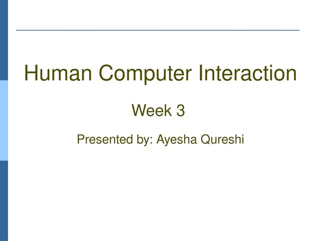 HCI Good designs and Bad designs. | PPTX