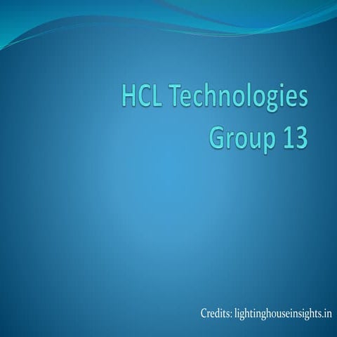 Hcl | PPTX