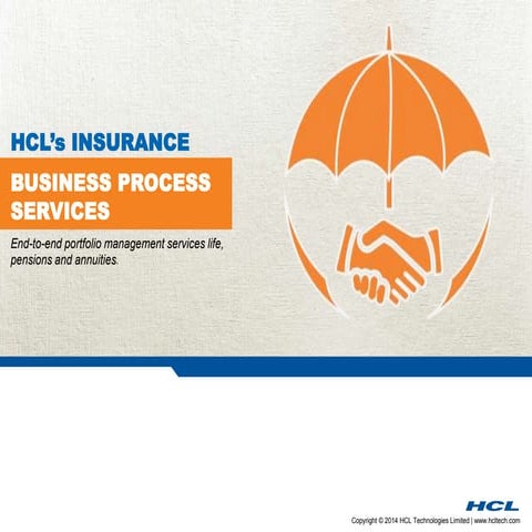Insurance Business Process Services | PPTX