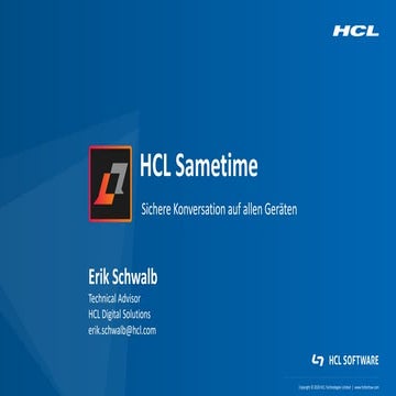 Bewährte Praktiken für HCL Notes/Domino-Sicherheit Teil 1: Der Notes ...