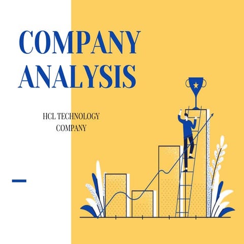 Company Analysis of HCL TECHNOLOGY with ESG | PPT