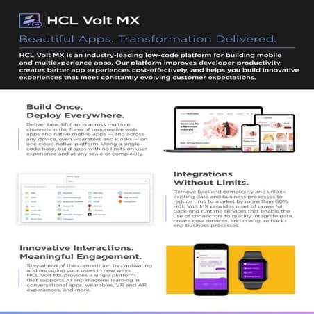 HCL Volt MX | PDF
