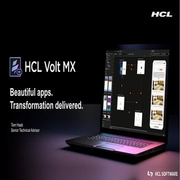 HCL Volt MX Overview - DNUG Stammtisch Bodensee | PDF