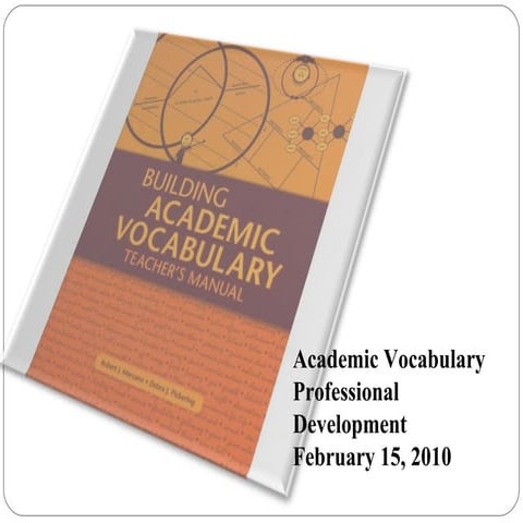 Academic vocabulary | PPTX