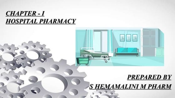 Hospital pharmacy functions,organisation and responsibilities | PPT