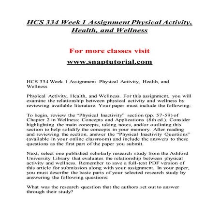 Hcs 334 Education Specialist -snaptutorial.com