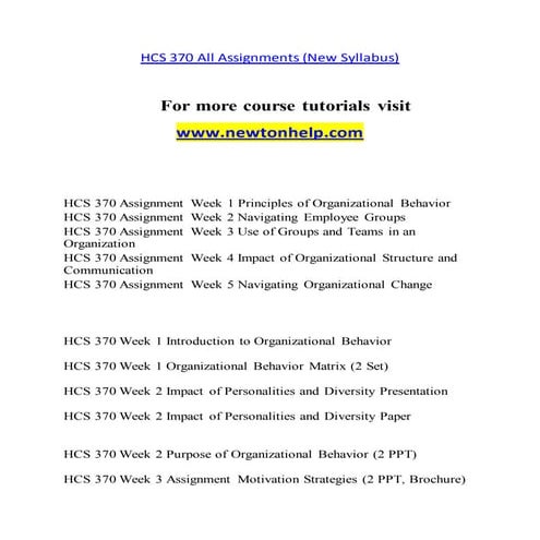 Hcs 325 hcs325 | PDF