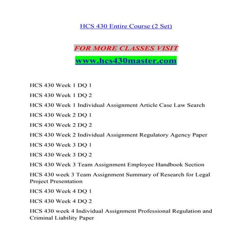 HCS 430 MASTER Education Counseling--hcs430master.com