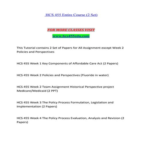 HCS 455 EDU Education Counseling--hcs455edu.com