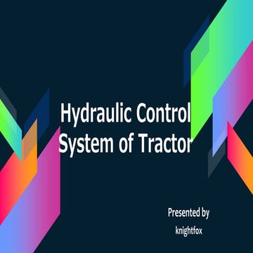 Three point hitch components of tractor | PPT