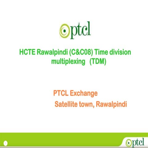 HCTE C&C08(TDM) | PPSX