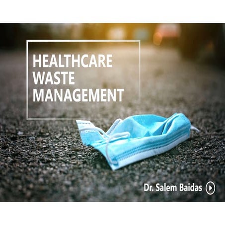 Healthcare Waste Management | PDF