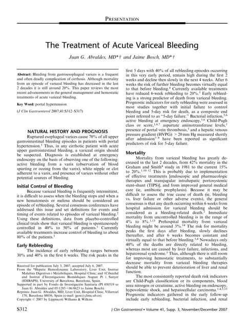 Varices esofagicas | PPT