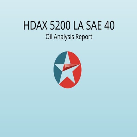 HDAX Gas Engine Oil Analysis Report.pptx
